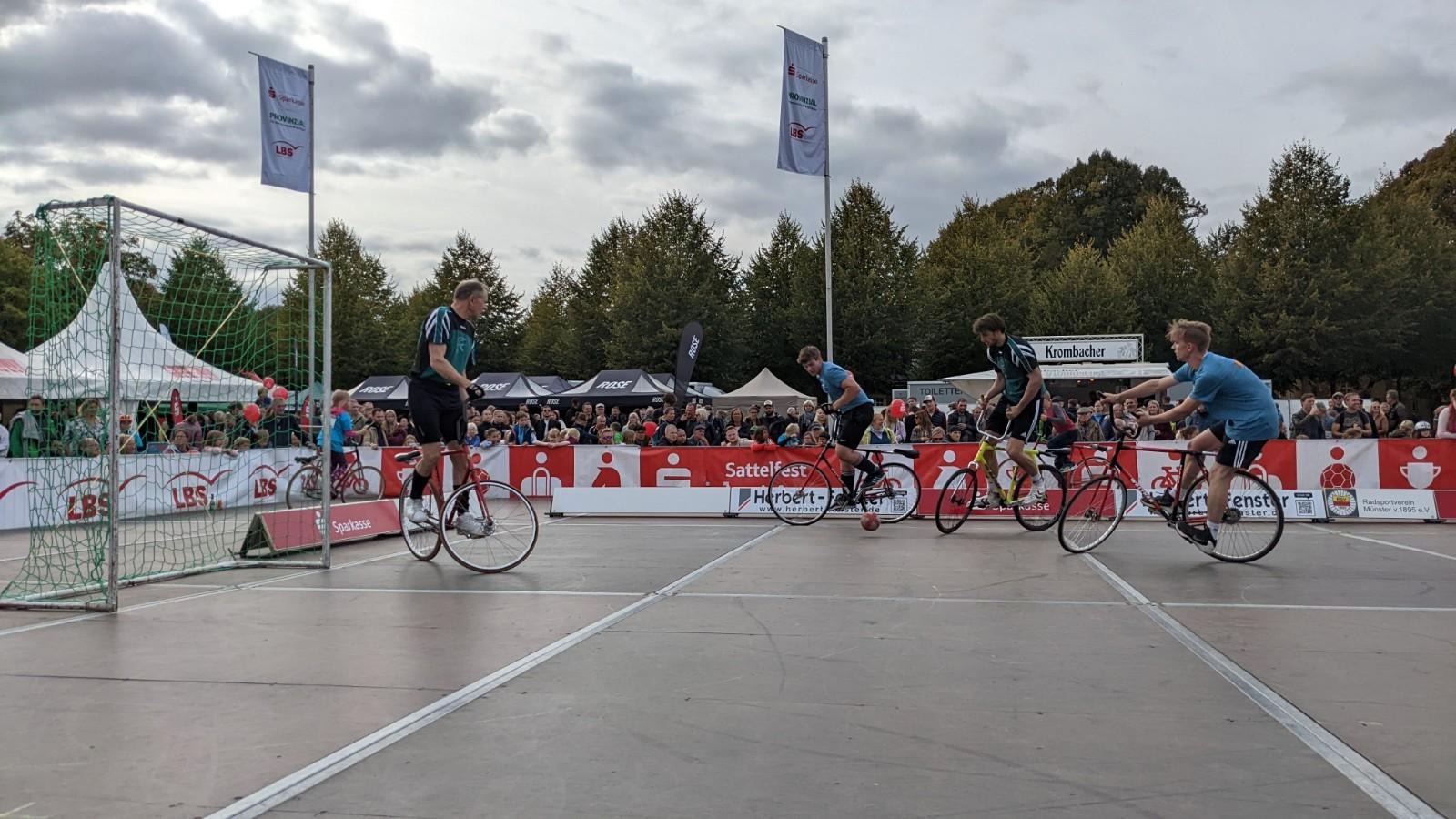 Radball beim Münsterland Giro 2022