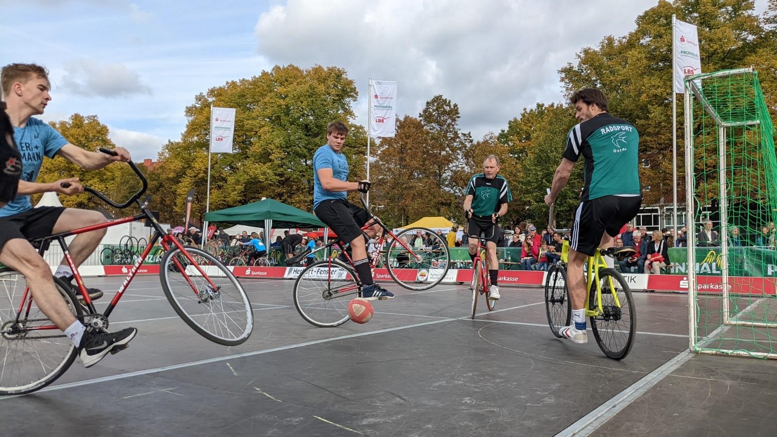 Radball beim Münsterland Giro 2022